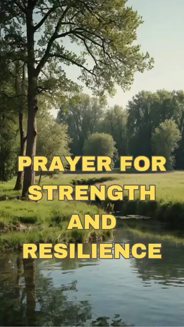 Strength & Resilience: Let's Pray🙏🏼🙌#hope #prayer #strength #faith # ...