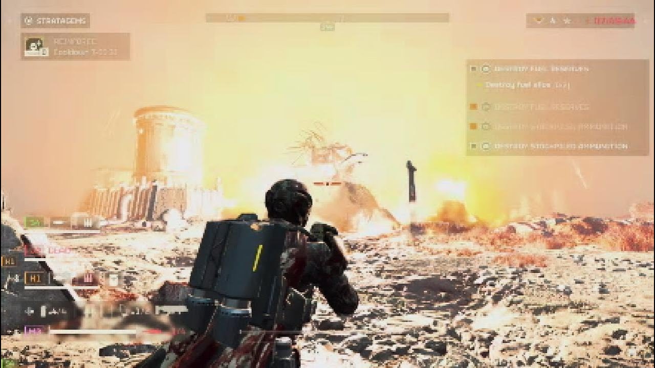 It's always sunny in Helldivers 2 - YouTube