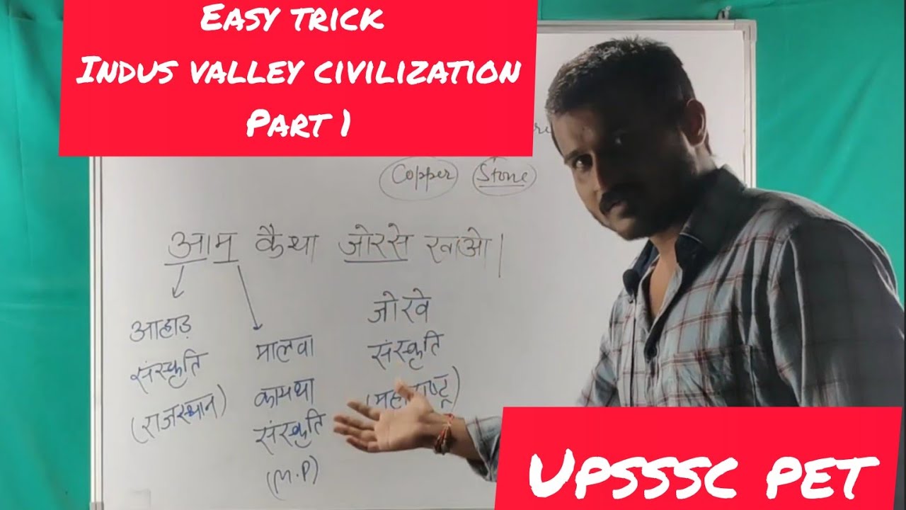 Easy trick Indus valley civilization, हड़प्पा सभ्यता with all concepts ...
