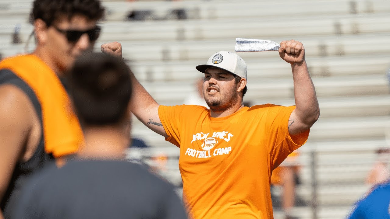 Inaugural Jack Jones Football Camp - YouTube