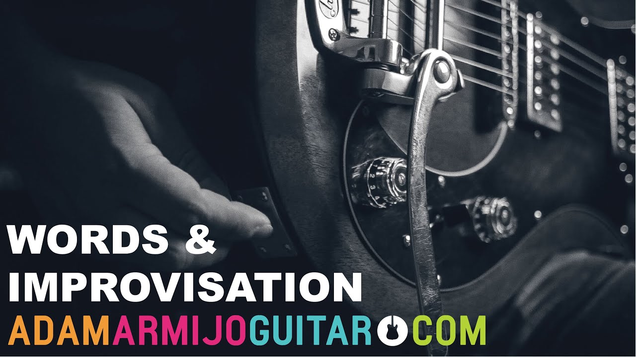 Adam Armijo - Words & Improvisation - YouTube