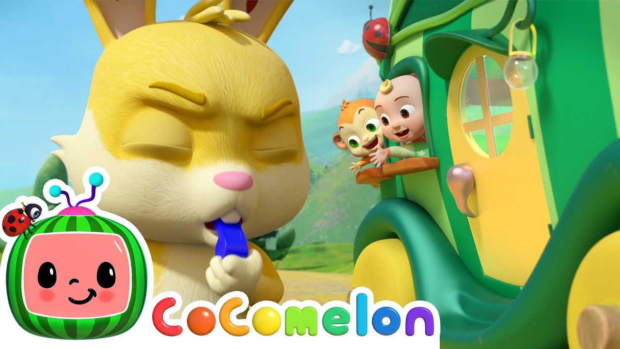 Fantasy Animals Pick Up 🐰 Wheels on the Bus 🚍 CoComelon JJ's Animal ...
