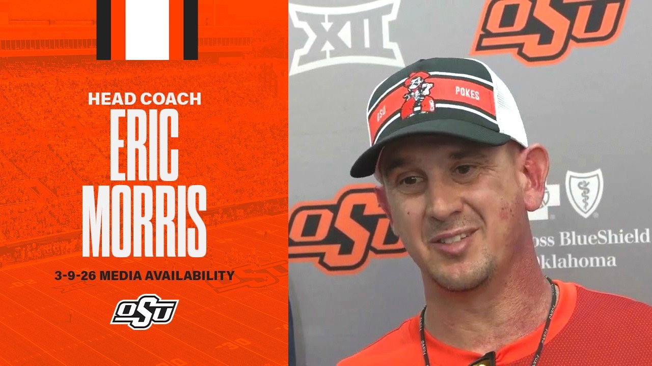 Hear From Head Coach Eric Morris - Oklahoma State Football Media ...