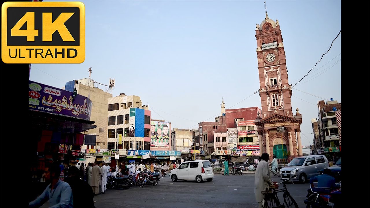 Clock tower Faisalabad | 4K video - YouTube