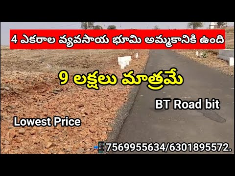 4 Acers Agriculture Land For Sale || Very Low Price || Clear Title
