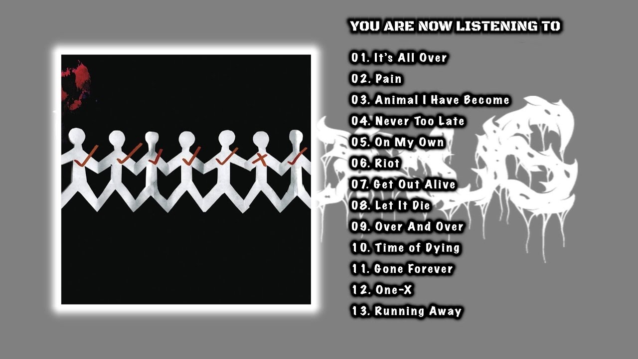 Pylorus "Three Days Grace - One-X (Full Album Cover)" [Full Album HD] - YouTube