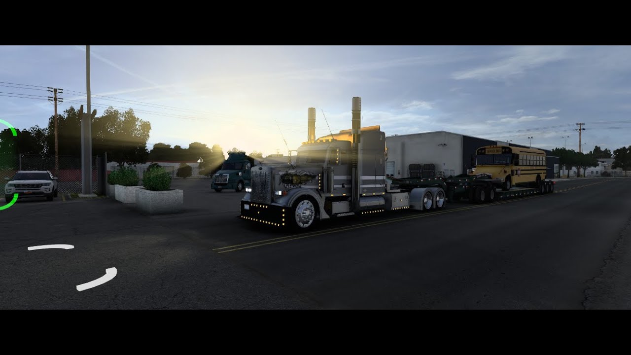 ATS -School Bus delivered from Albuquerque to Cedar City #ep304 - YouTube