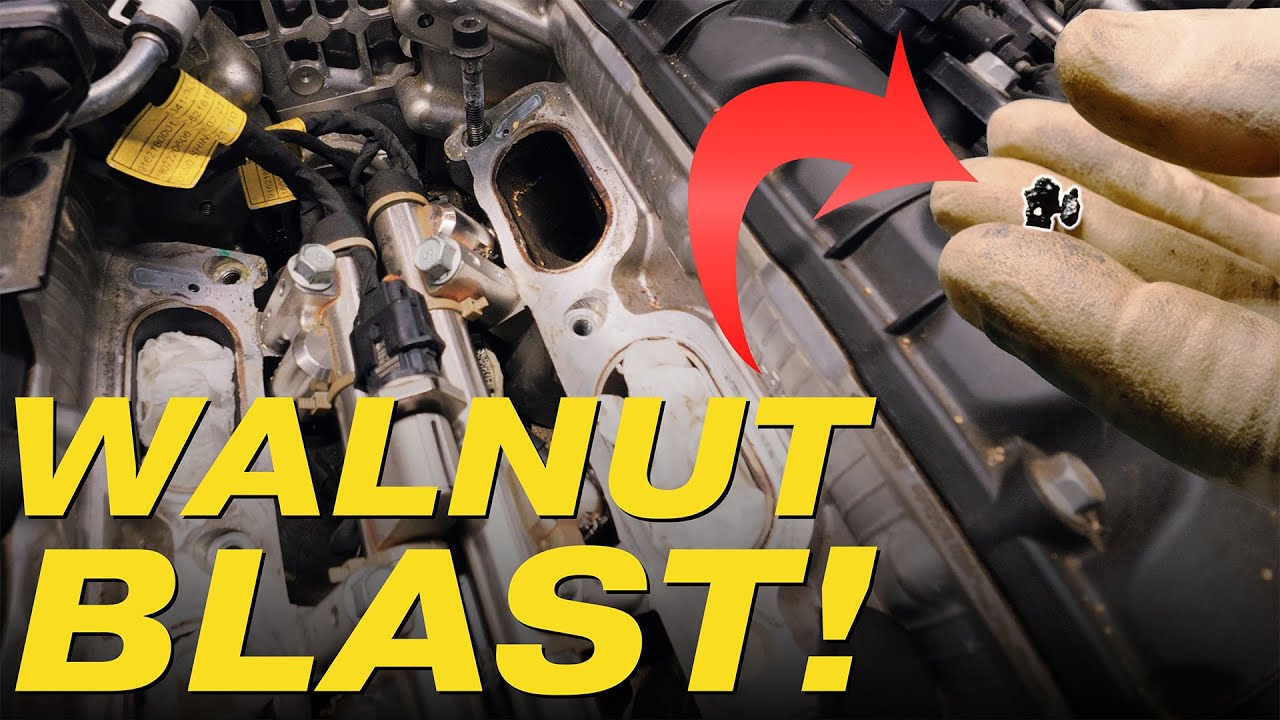 Why Direct Injection Needs Walnut Blasting - YouTube