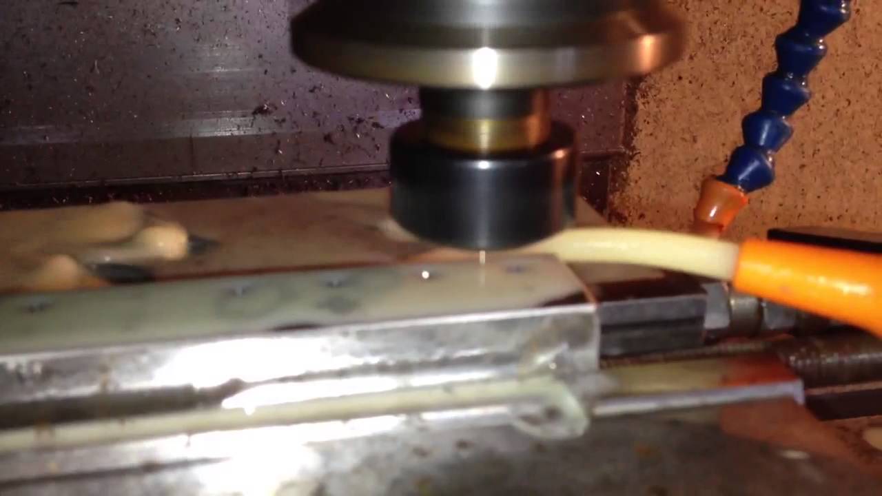 CNC Micro-drilling 0,5mm diam. - YouTube