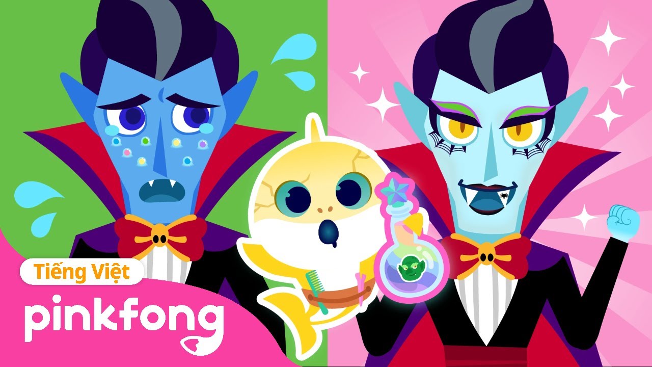 Tiệm tóc Halloween của Gia Đình Cá Mập: Biến hình thành quái vật 🦈 ...