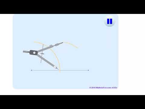 30 Degree Angle Construction - YouTube
