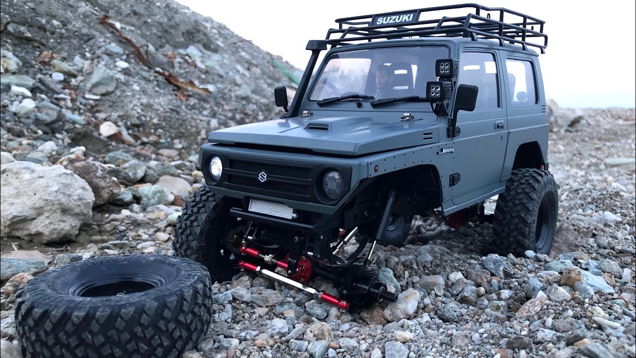 WPL RC C74 : Custom Suzuki Jimny Off-Road Trail! - YouTube