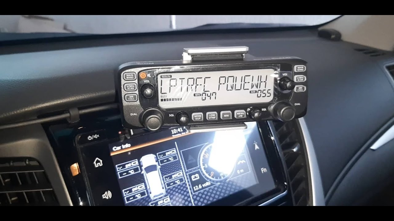 Icom IC-2730A Mounting Solution (Philippines) - YouTube