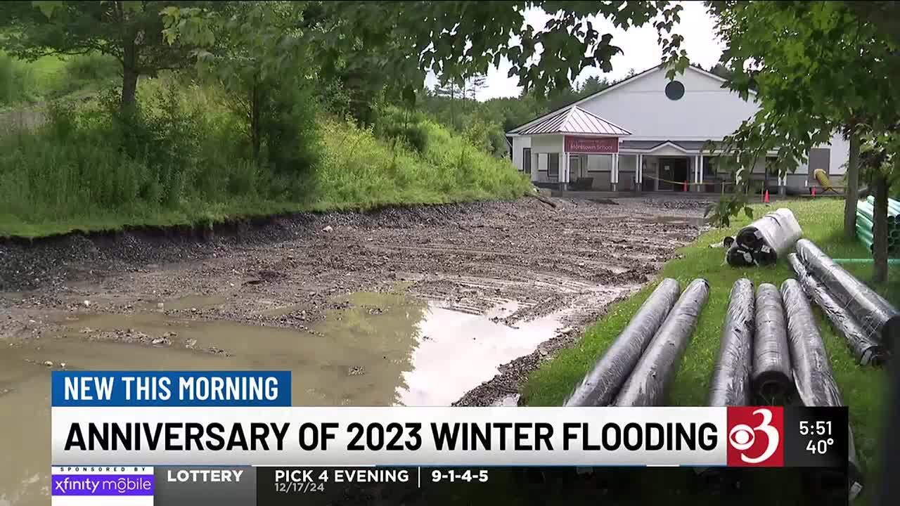 Communities reflect on winter flooding one year later - YouTube