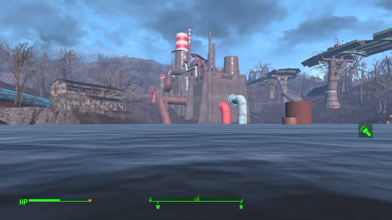 Fallout 4 Red Chest at the bottom of Lake Cochituate - YouTube