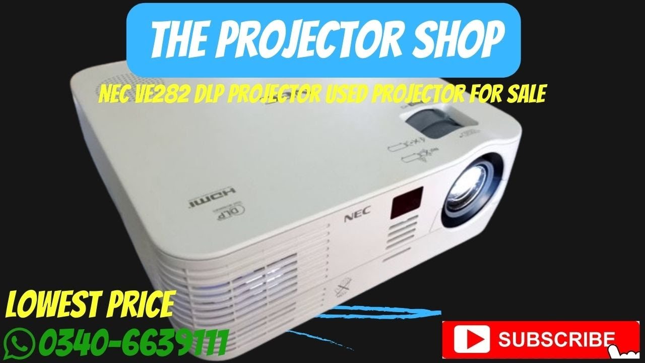 multimedia projector price in pakistan NEC Projector For Sale Used dlp ...