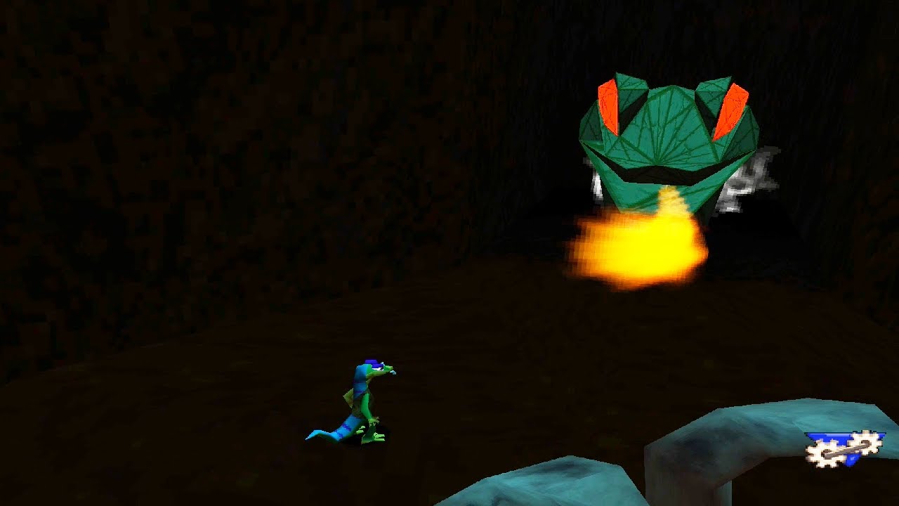 Gex Enter the Gecko [PS1] - Lava Daba Doo (Red Remote + The Lost Gex ...