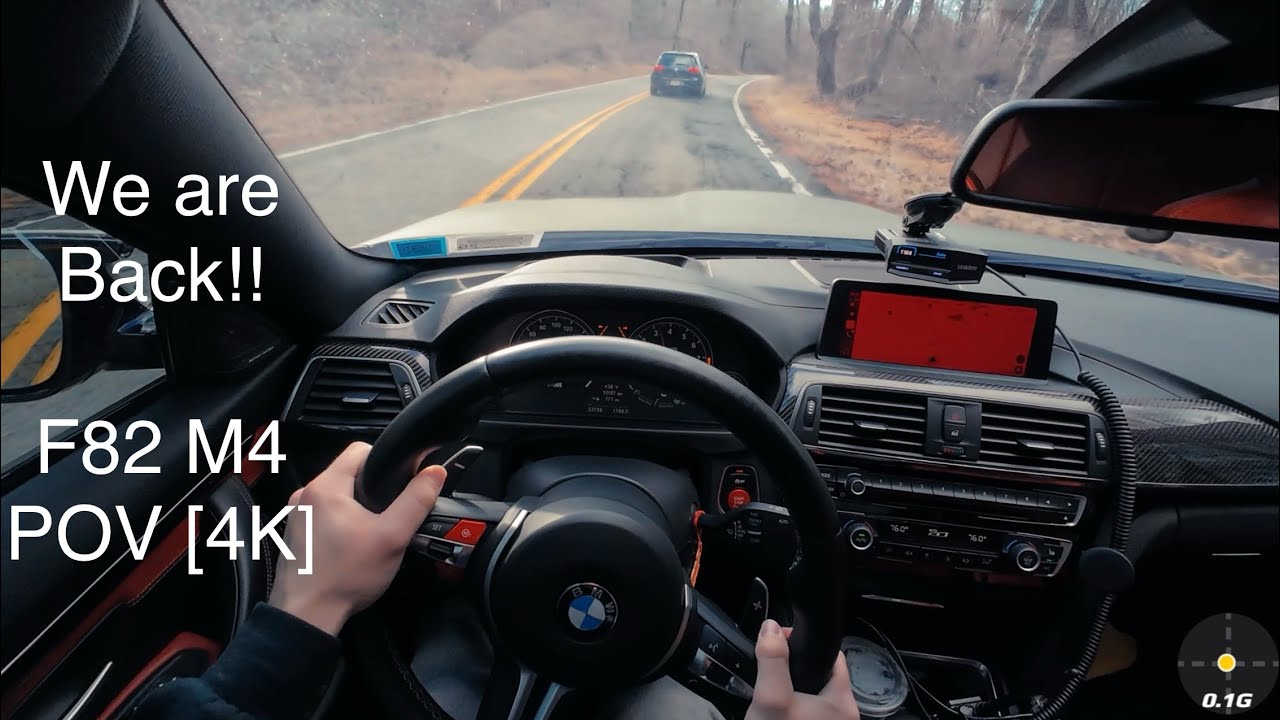 WE ARE BACK!!! - F82 M4 Backroads POV [4K] - YouTube