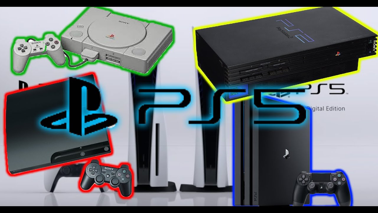 Playstation 1-5 commercial/trailers !!!!! - YouTube