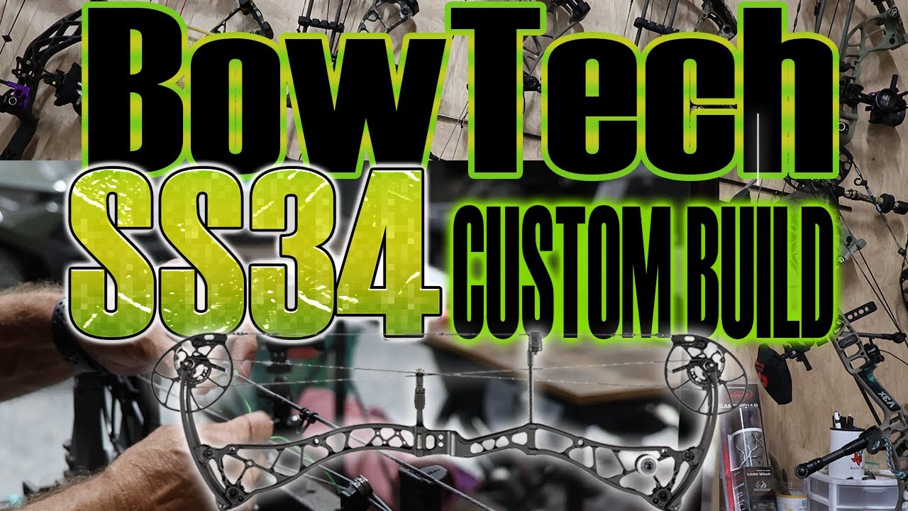 BOWTECH SS34 Compound Bow - Custom Build - YouTube