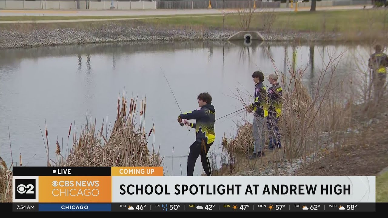 School Spotlight: Meet the bass fishing team at Andrew High School - YouTube
