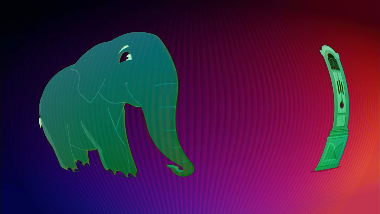 🎶🐘 Reggae Elephant Groove – Hickory Dickory Dock Breaks the Clock! 🕒🌴 ...