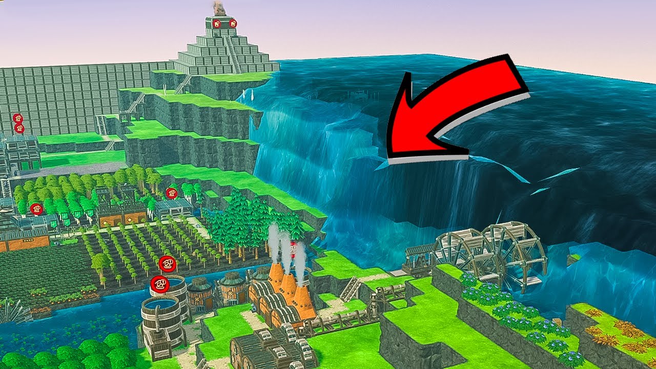 HUGE DAM BREAK floods and destroys my beaver colony... Timberborners ...