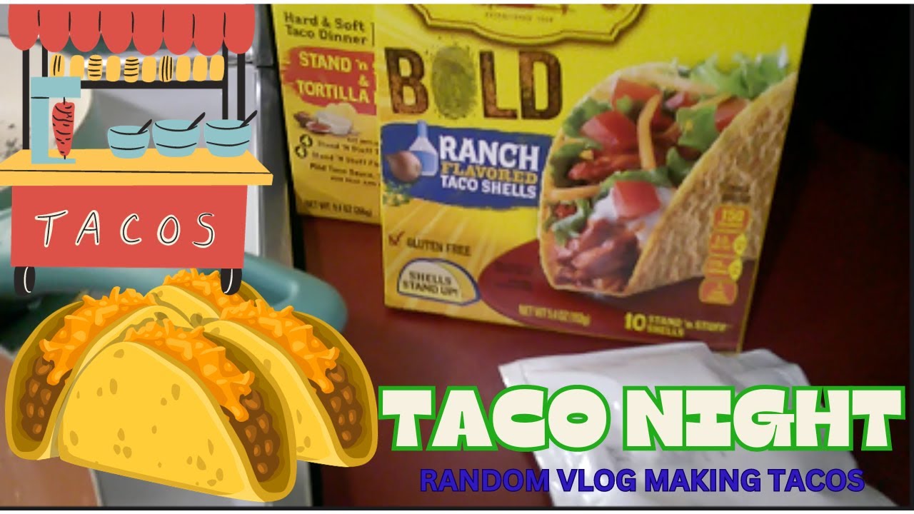 VLOGTOBER 2023 DAY 4| RANDOM VLOG| MAKING TACOS - YouTube