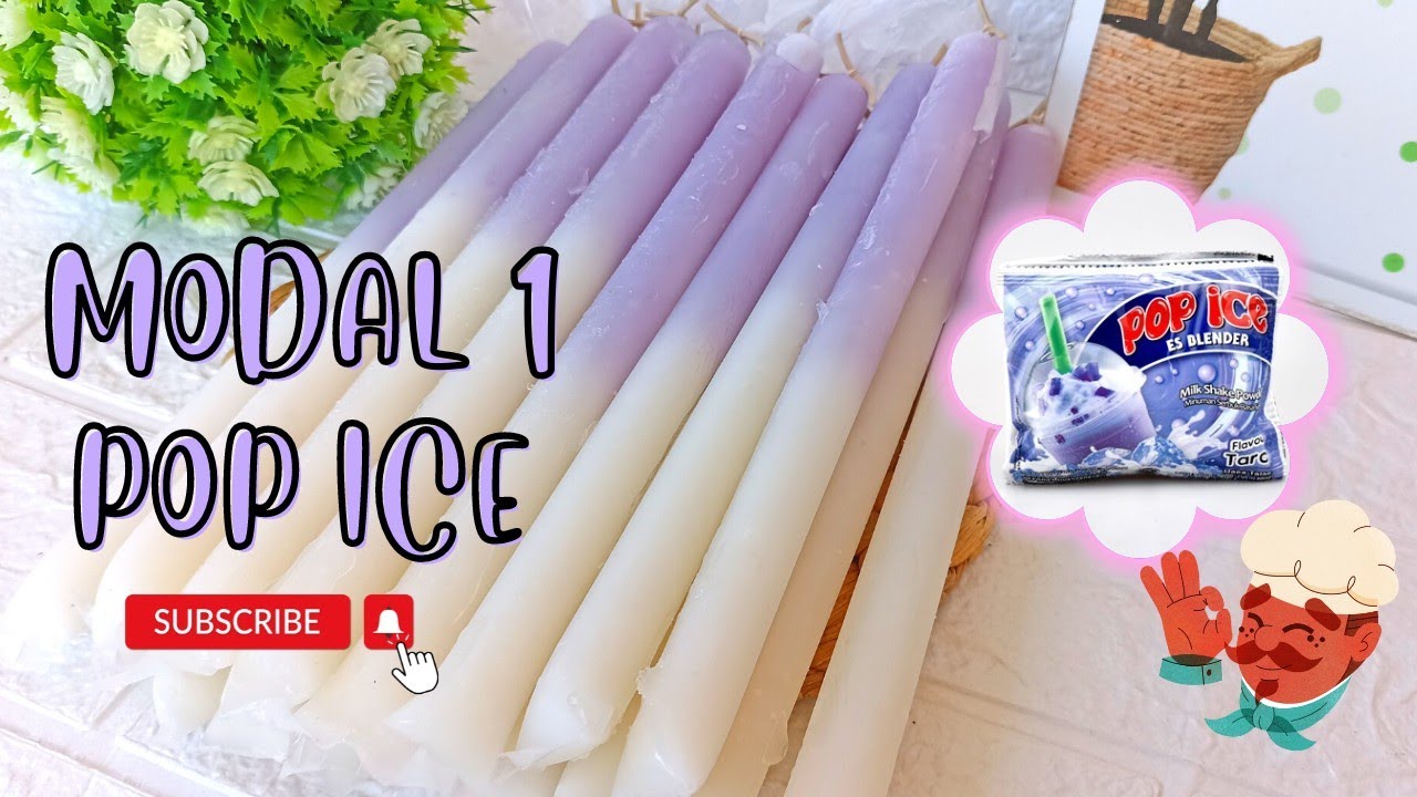 1 BUNGKUS POP ICE TARO UNTUNG 3 KALI LIPAT | Ide jualan - YouTube
