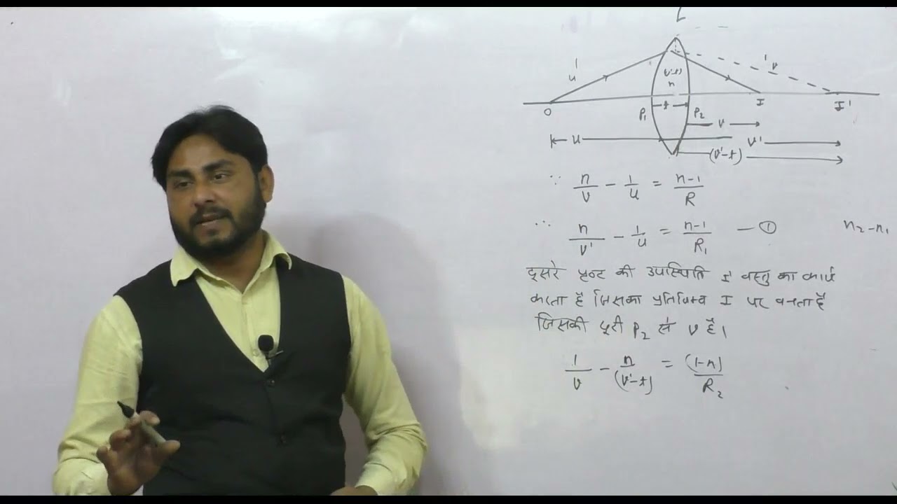 physics class 12 optics chapter 10 lens maker formula ncert neet iit ...
