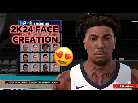 BEST 2K24 FACE CREATION😍 - YouTube
