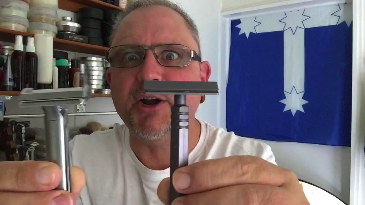 Aluminium Mongoose SE Razor V's OneBlade Single Edge Warz - YouTube