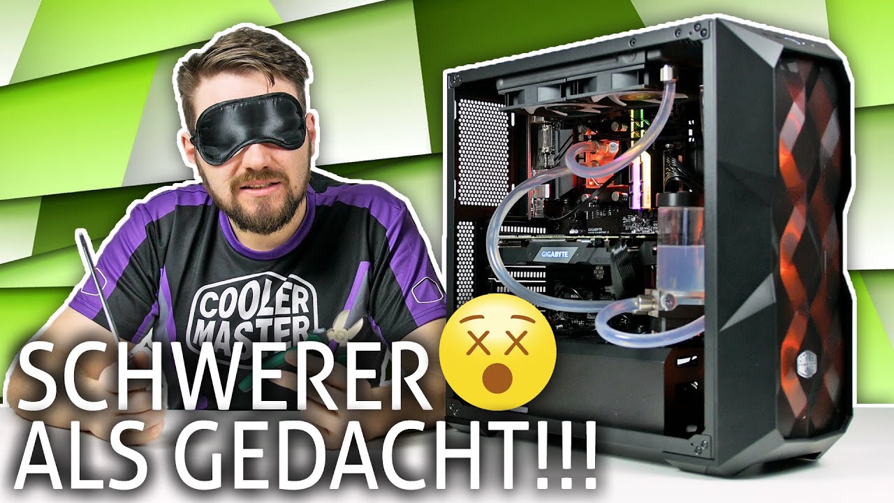 PC BLIND gebaut!!! PC Blind Bau Challenge vs Der8auer & ITRaidDE! - YouTube