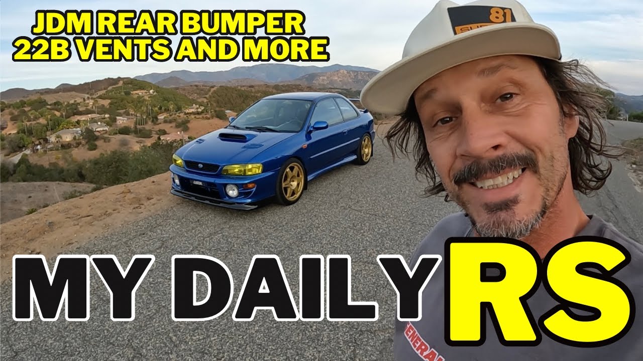 My Daily RS REFRESH with JDM rear Bumper, 22B Vents and more. - YouTube