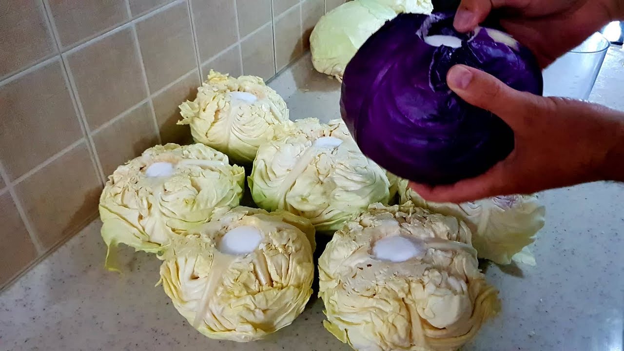 Lakra Turshi të Shëndetshme vetëm me Tre Përbërës !!! - YouTube