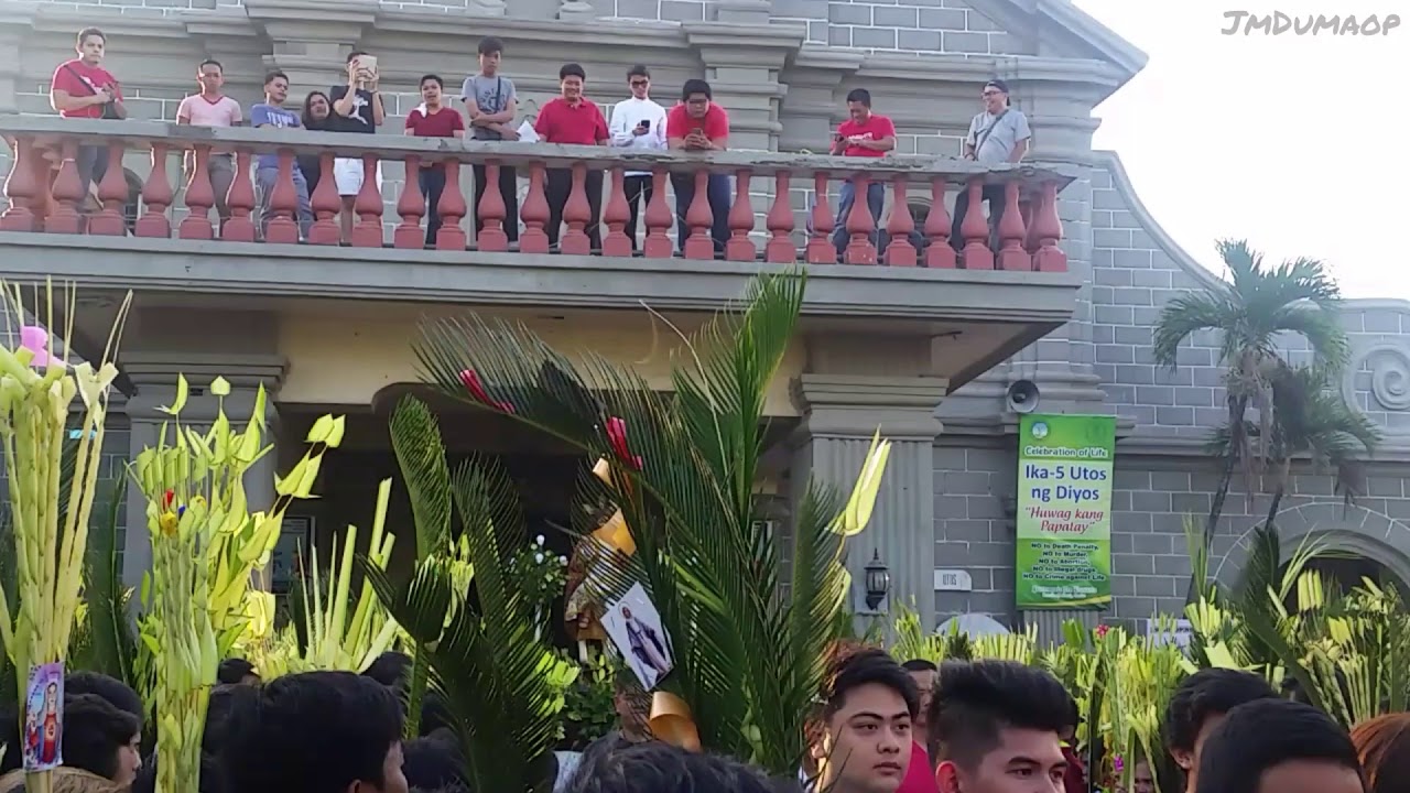 Prusisyon ng Linggo ng Palaspas | Semana Santa 2018 | - YouTube