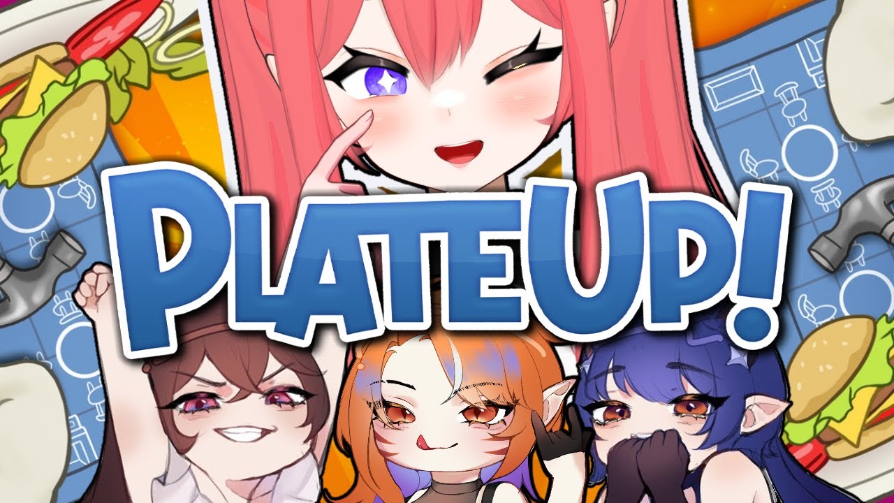 Building The ULTIMATE VTuber Restaurant【PlateUp!】 Collab with ...
