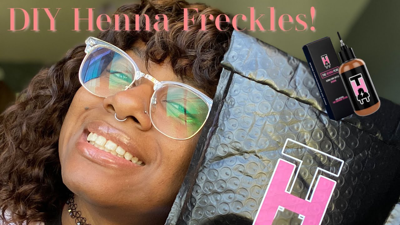 TRYING HENNA FRECKLES!!!~~~THE HENNA PLUG~~~ - YouTube