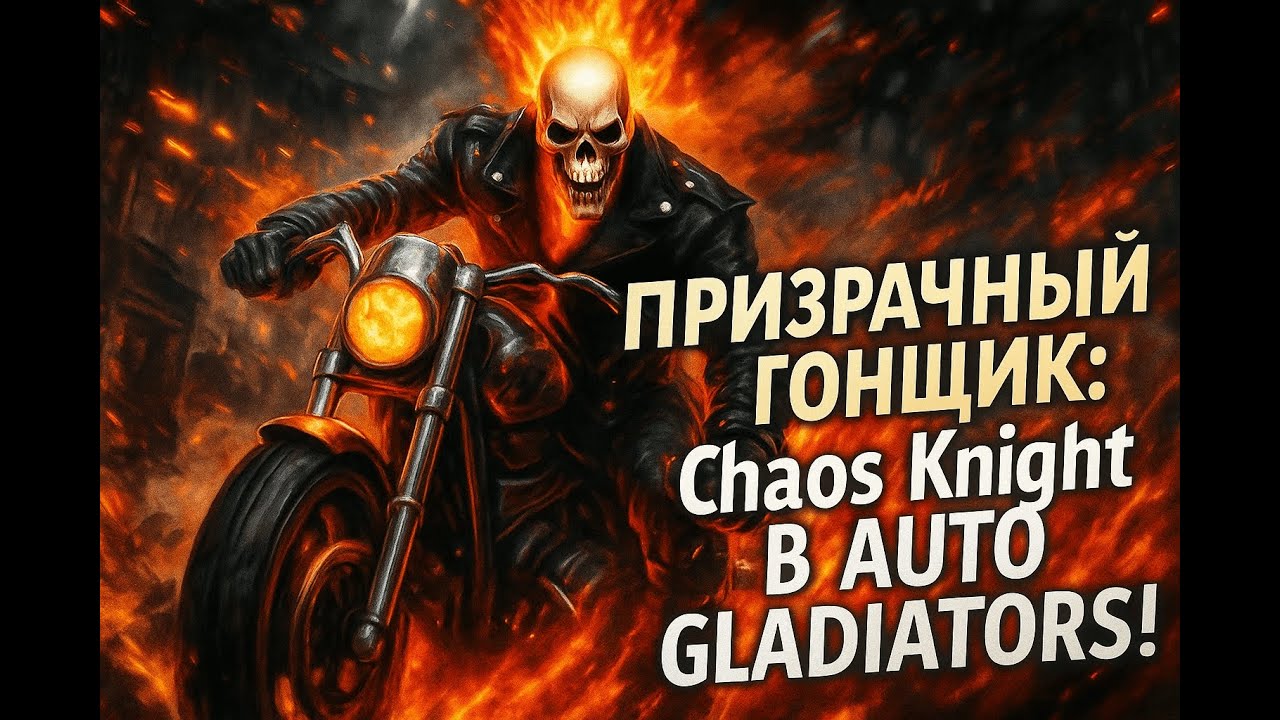 Призрачный гонщик: Chaos Knight в Auto Gladiators! - YouTube