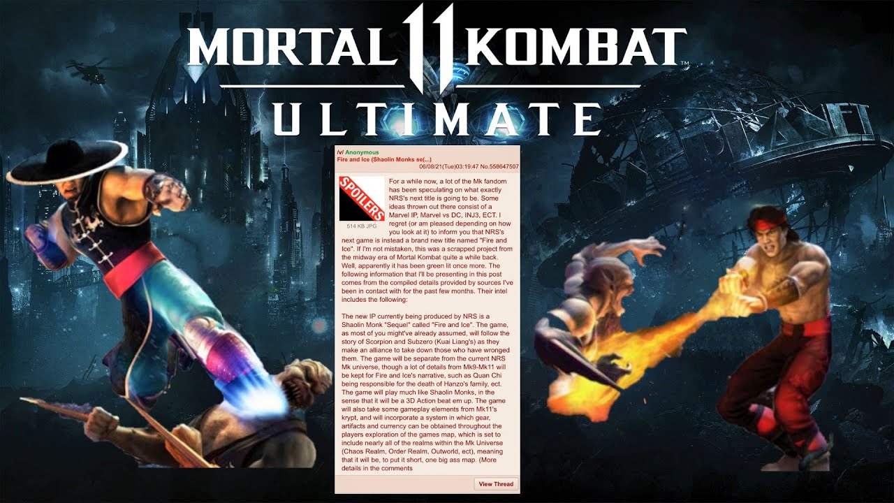 The Next Mortal Kombat Game LEAKED?! - YouTube