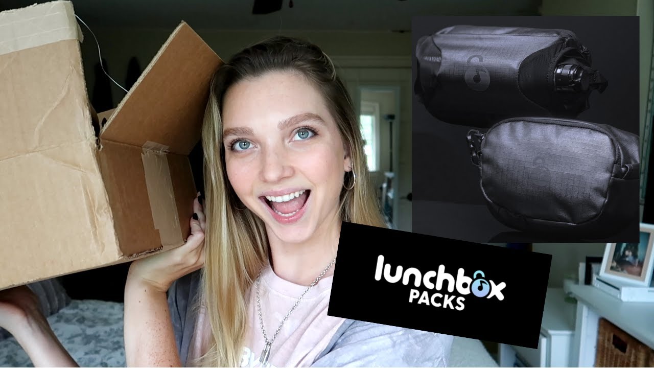 unboxing: lunchbox snack & sling packs - YouTube