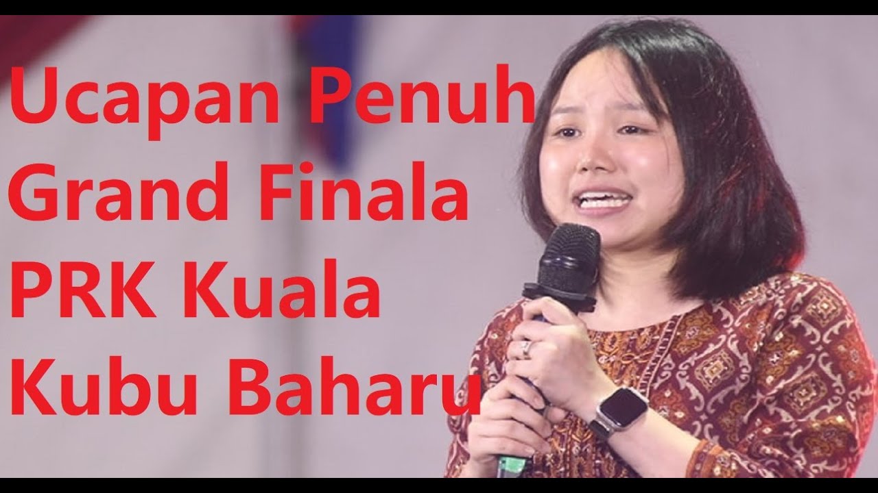 (PRK KKB) Pang Sock Tao: Ucapan Grand Finale PRK Kuala Kubu Baharu ...