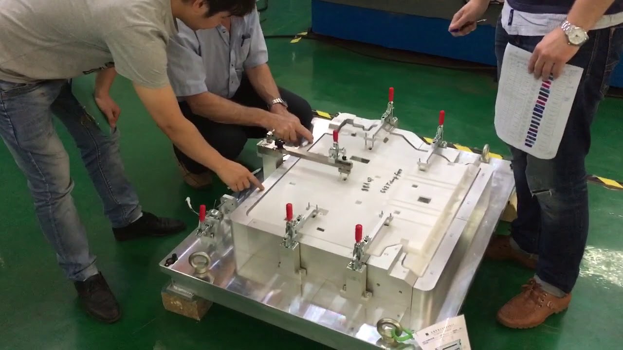 Seat Back ASSY Checking Fixture - YouTube