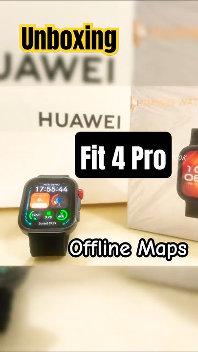 Huawei Watch Fit 4 Pro Unboxing | Maps Ready Always #huaweiwatchfit4 #huaweiwatch #sports - YouTube
