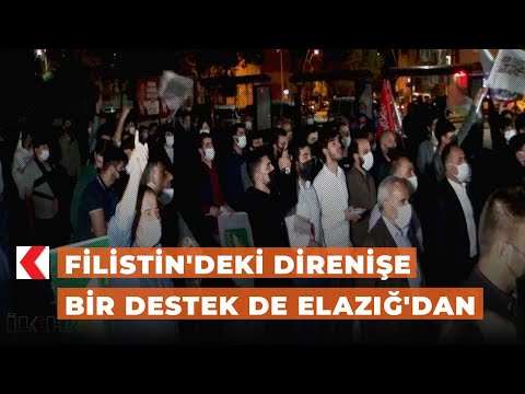 Filistin'deki direnişe bir destek de Elazığ'dan