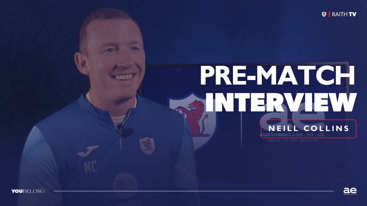 INTERVIEW | Neill Collins Pre-Greenock Morton | 15/11/24 - YouTube