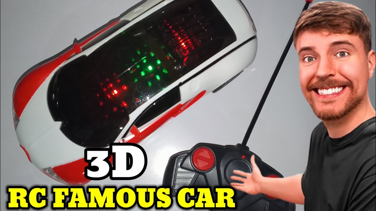 Unboxing RC Remote Control 3D Famous Car With 3D Light Rc Car # ...