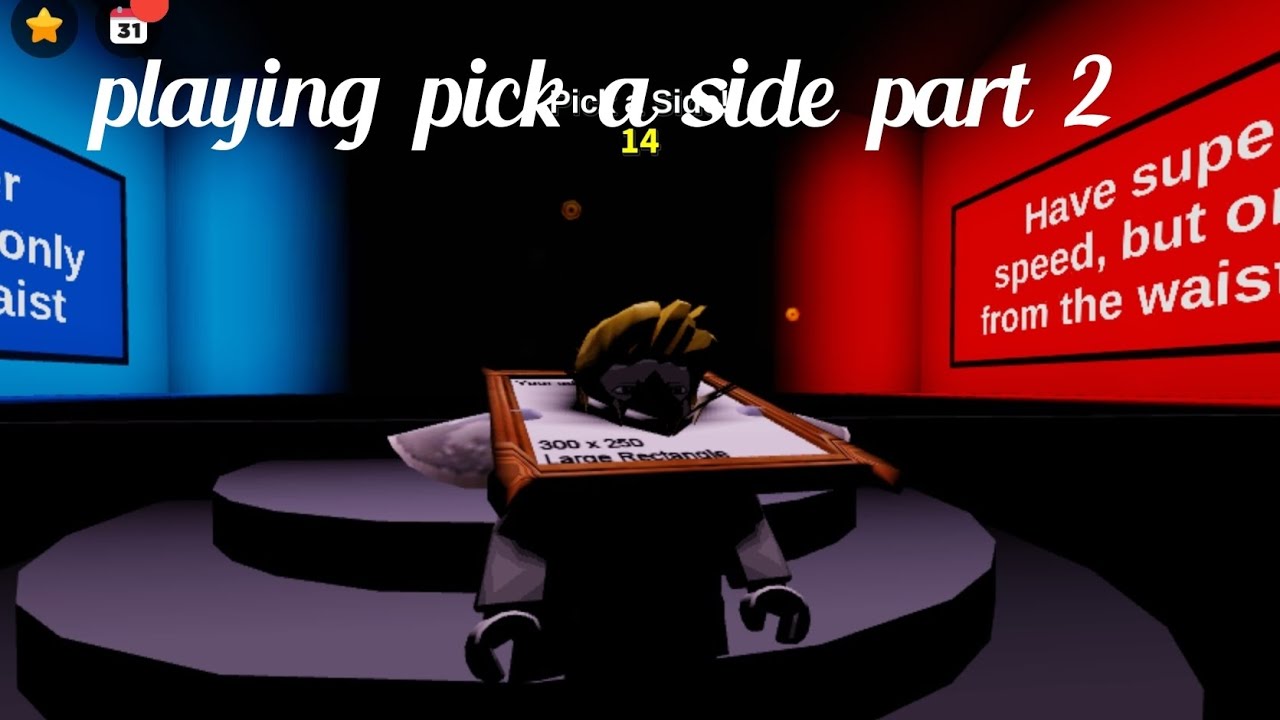 playing pick a side part 2 - YouTube