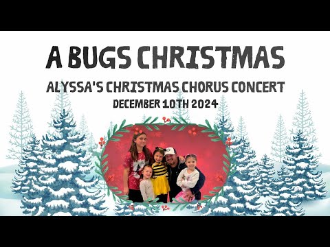 Alyssa's Christmas Concert - December 10th 2024 - YouTube