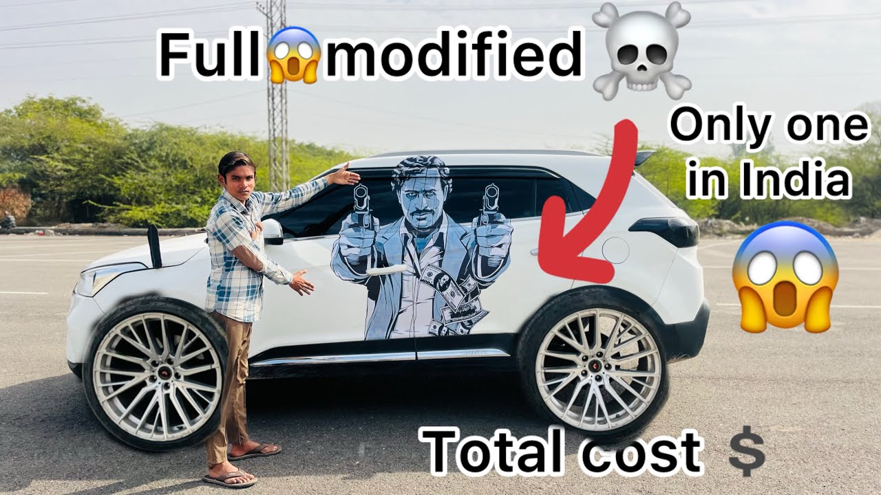 creta😱modified ये क्या बना ☠️दिया इस गाड़ी 🔥पै gun 🔊man इतने सस्ते में 🔫20inch Alloywell # ...